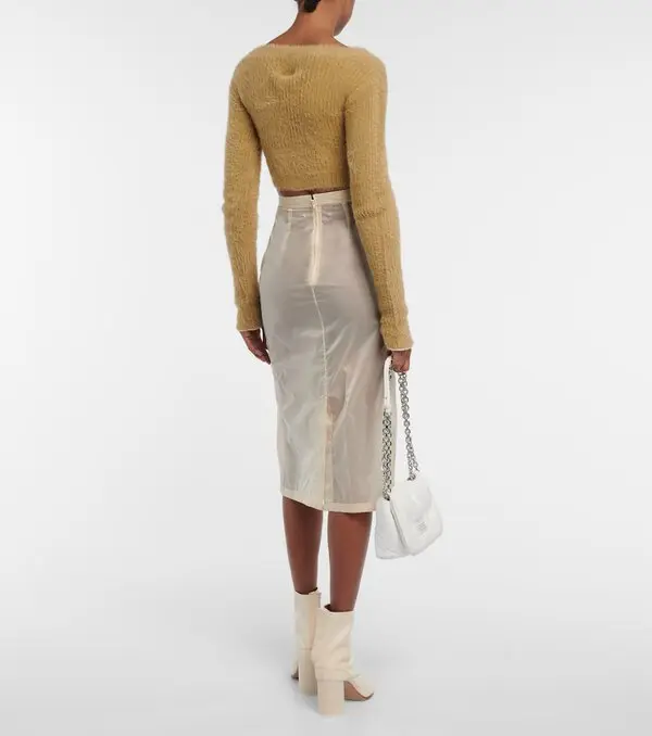 MAISON MARGIELA Knit Crop Top