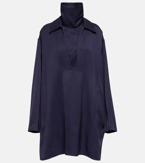 JIL SANDER High-neck Mini Dress
