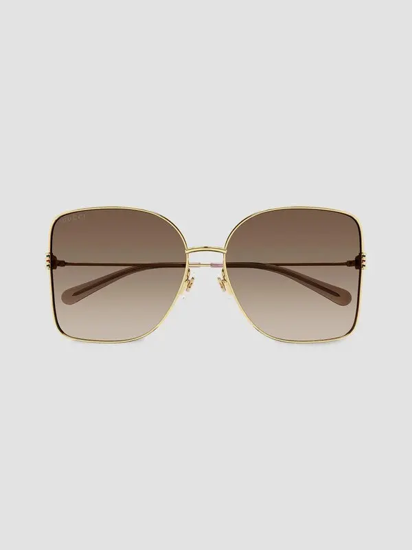 Gucci 60mm Butterfly Sunglasses