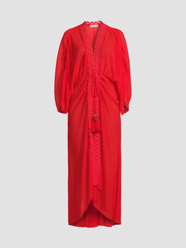 Ramy Brook Raelynn Maxi Dress - Flame