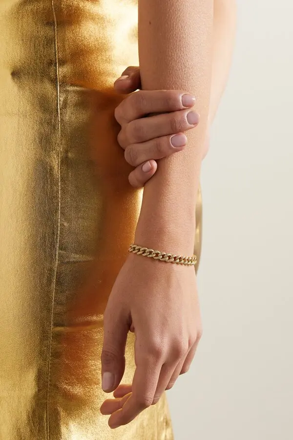 Shay Essential 18-karat Diamond Link Bracelet