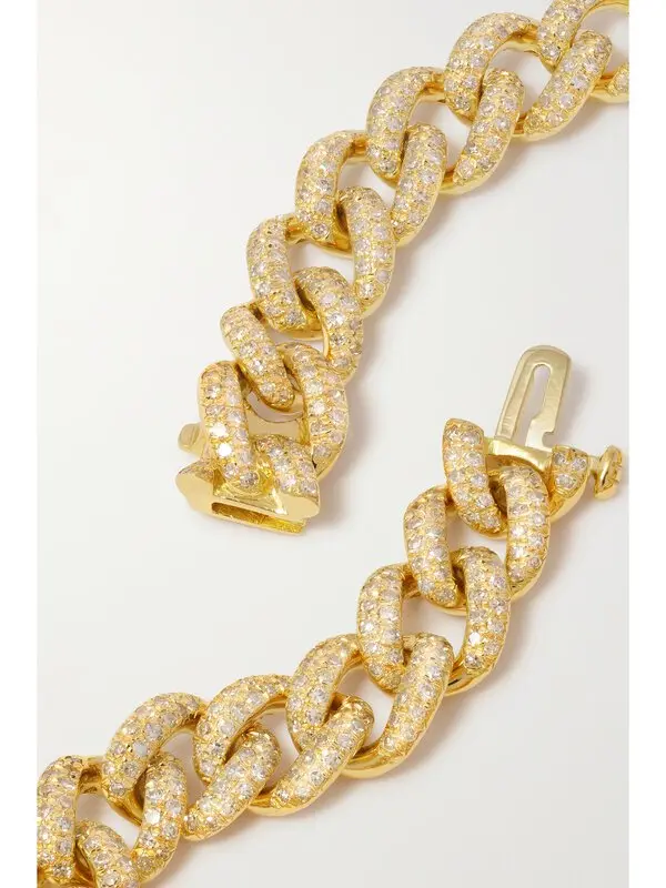 Shay Essential 18-karat Diamond Link Bracelet