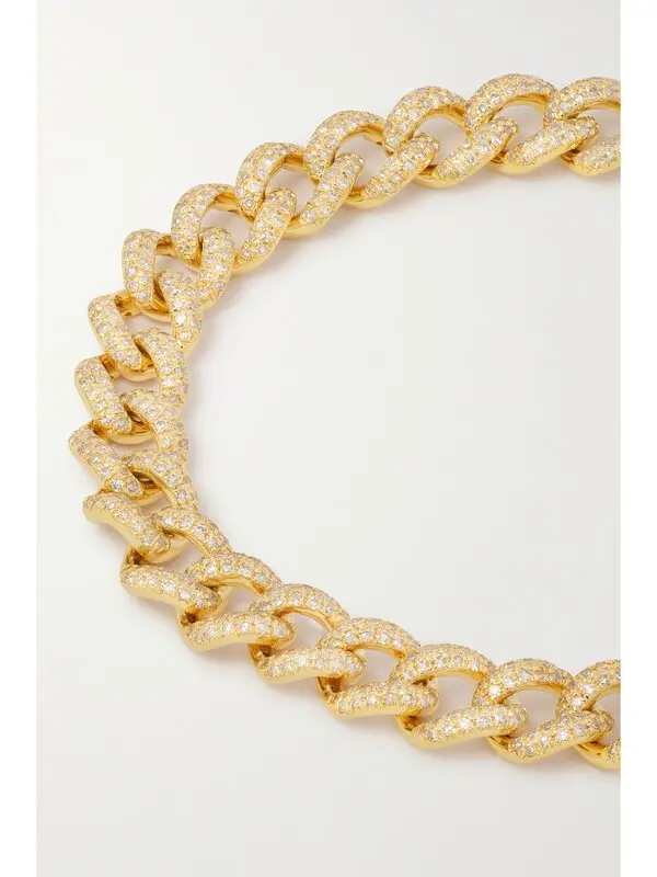 Shay Essential 18-karat Diamond Link Bracelet