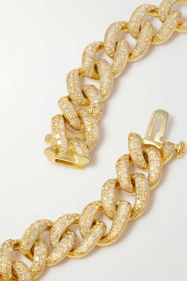 Shay Essential 18-karat Diamond Link Bracelet