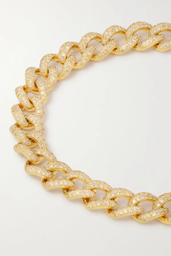 Shay Essential 18-karat Diamond Link Bracelet