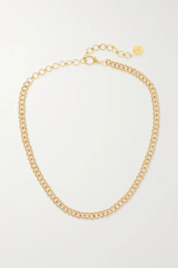 Shay Mini 18-karat Diamond Choker - Gold