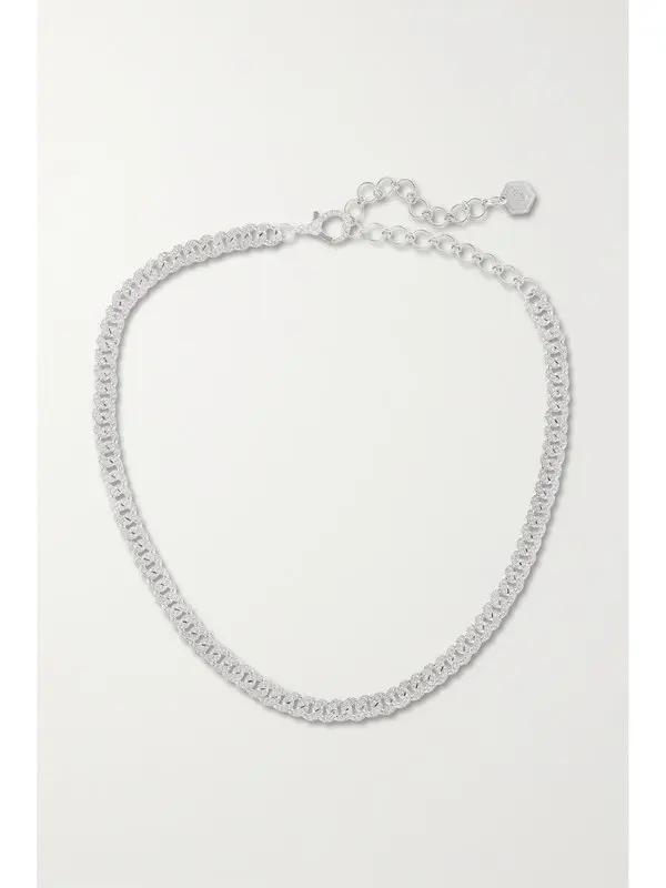 Shay Mini 18-karat Diamond Choker