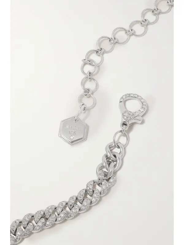 Shay Mini 18-karat Diamond Choker