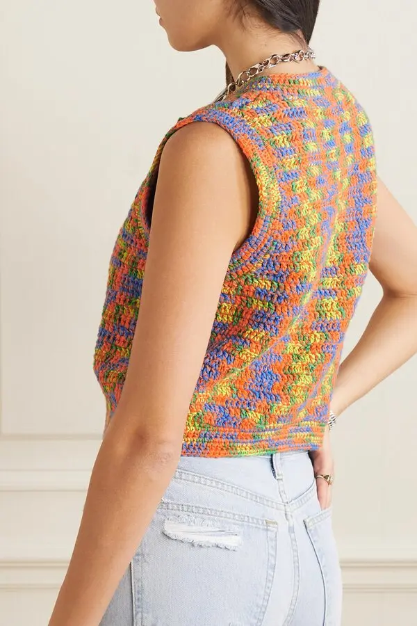 RE/DONE 90s Ribbed Cotton Vest