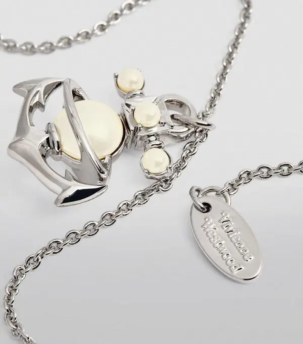 Vivienne Westwood Marialena Necklace - Silver | Editorialist