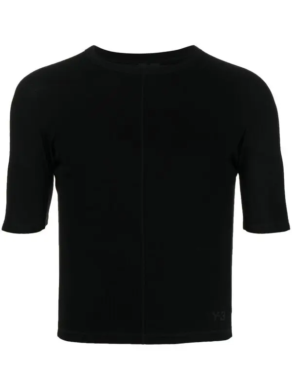 Y3 Crew-neck Organic Cotton T-shirt