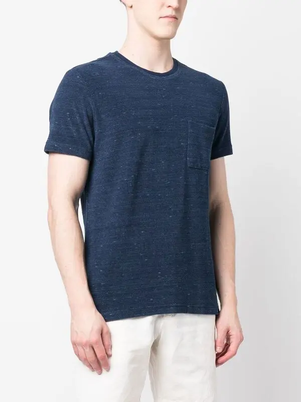 Orlebar Brown Classic Towelling-finish T-shirt - Blue