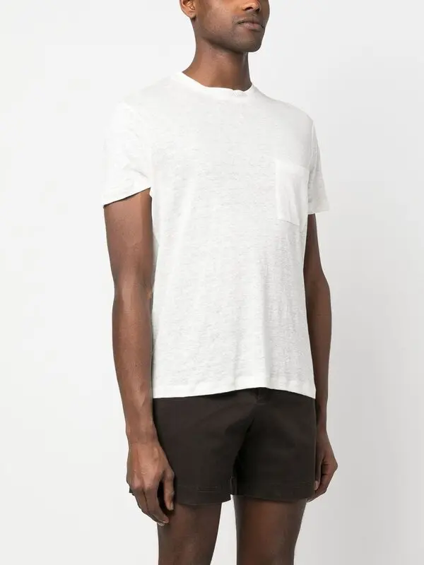 Orlebar Brown Short-sleeve Linen-flax T-shirt