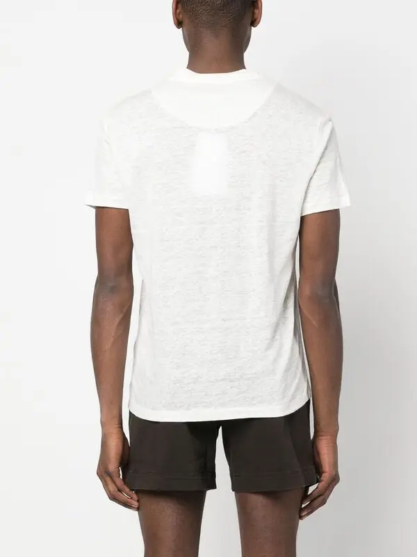 Orlebar Brown Short-sleeve Linen-flax T-shirt