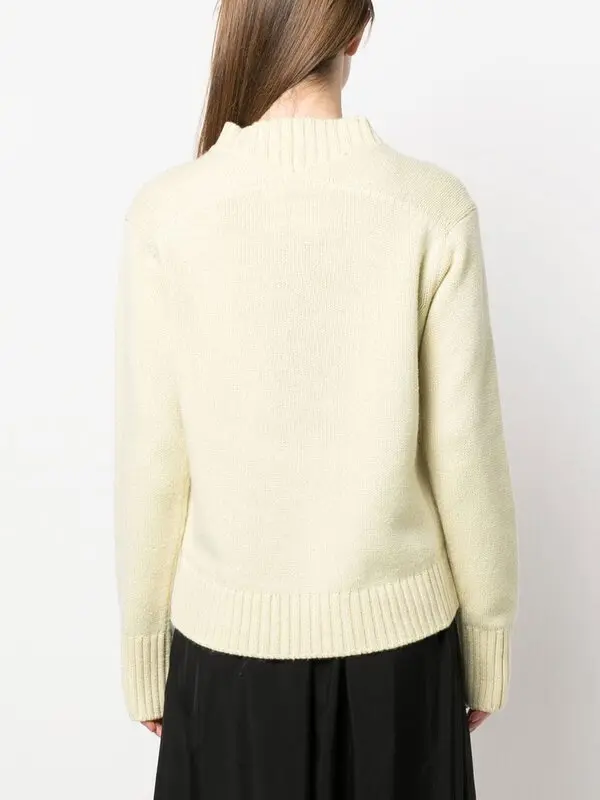 JIL SANDER Crew-neck Jumper - Yellow