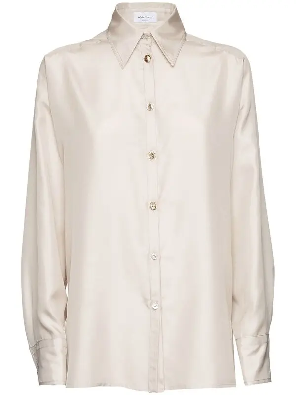 FERRAGAMO Technical Satin Shirt
