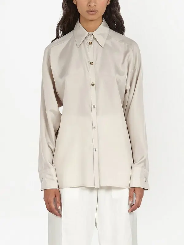FERRAGAMO Technical Satin Shirt