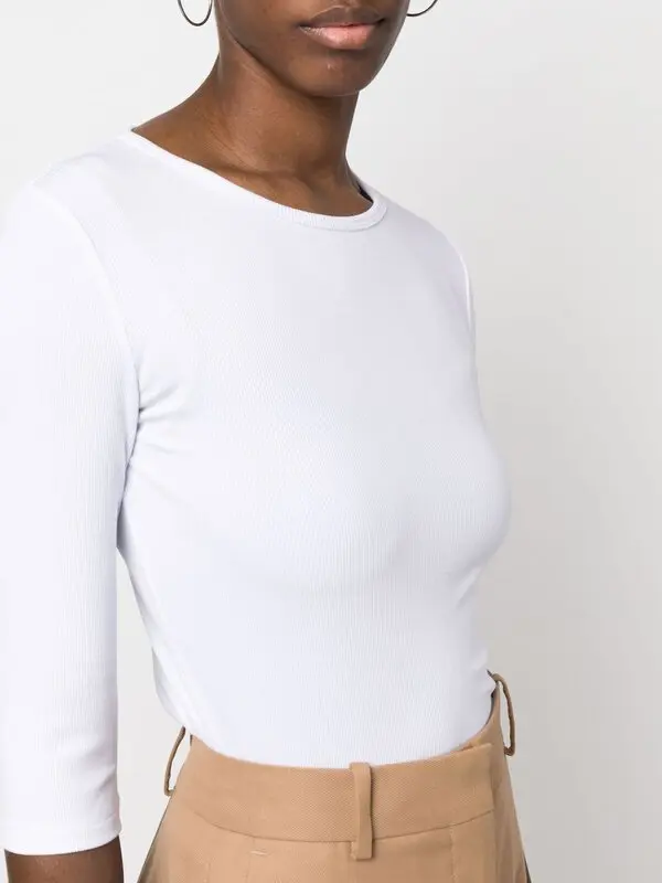 Vince Fine-ribbed Top