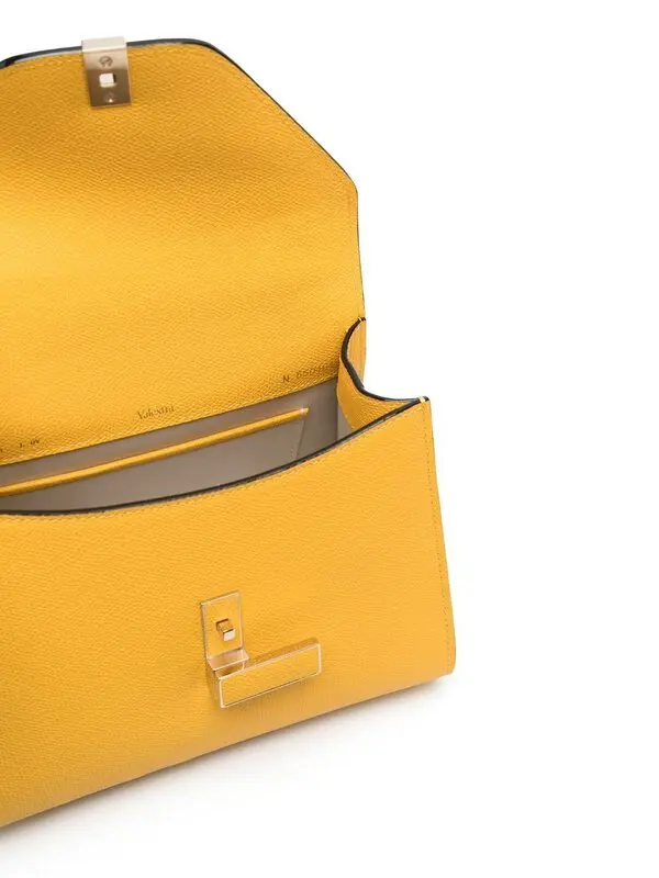 VALEXTRA Iside Leather Crossbody Bag