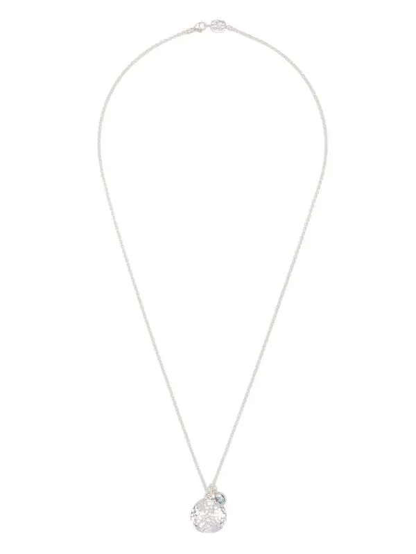 DOWER & HALL Topaz Embellished Pendant Necklace