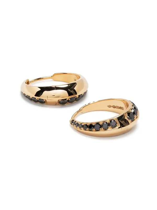 Lizzie Mandler Othello Hoop Earrings