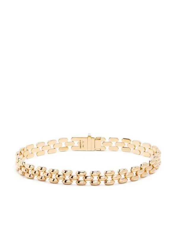 Lizzie Mandler 18kt Yellow Cleo 3-row Bracelet - Gold