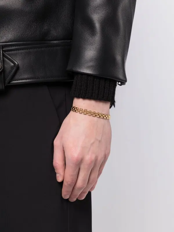 Lizzie Mandler 18kt Yellow Cleo 3-row Bracelet