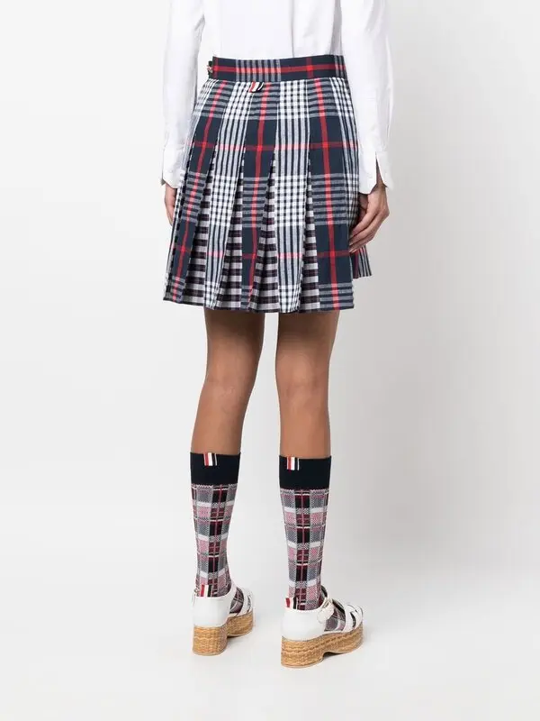 Thom Browne Pleated Skirt - Multicolour