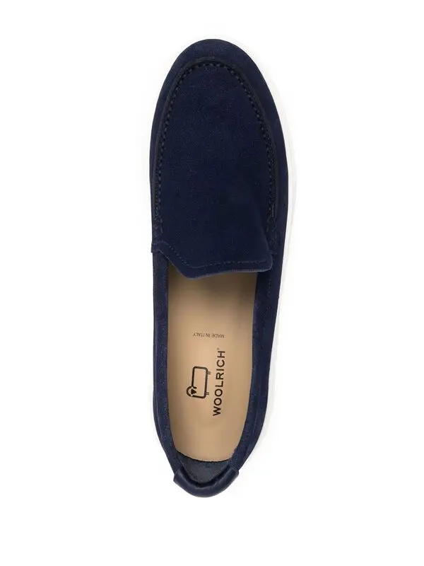 Woolrich Suede Boat Shoes