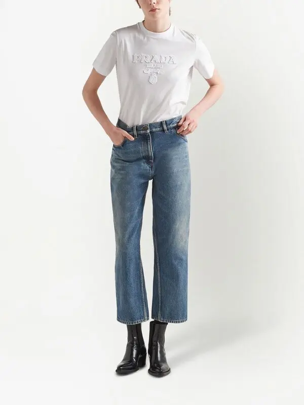 Prada Low-rise Straight-leg Jeans