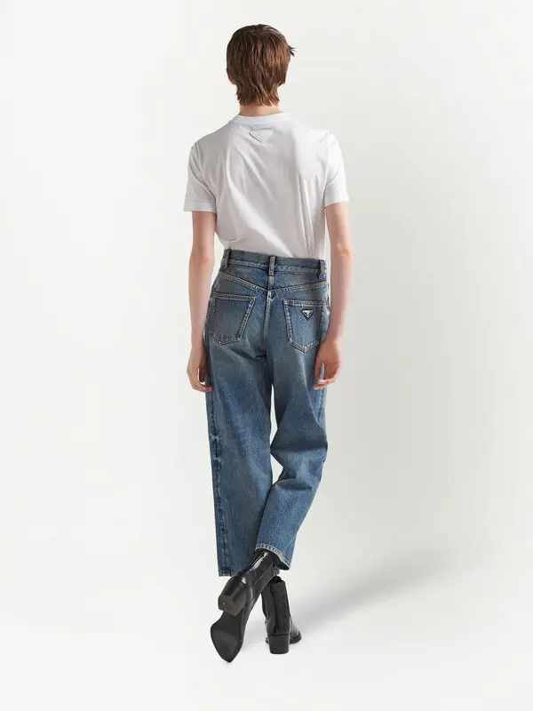 Prada Low-rise Straight-leg Jeans