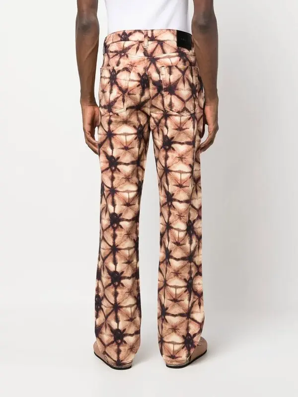 DAILY PAPER Tie-dye Print Jeans