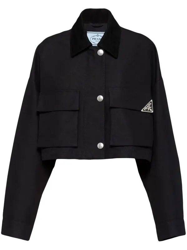 Prada Triangle-logo Blouson Jacket