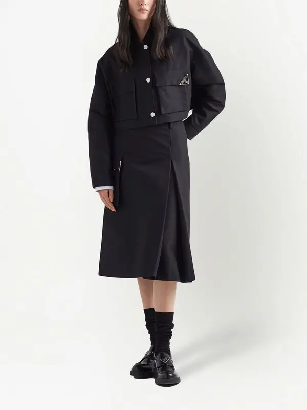 Prada Triangle-logo Blouson Jacket