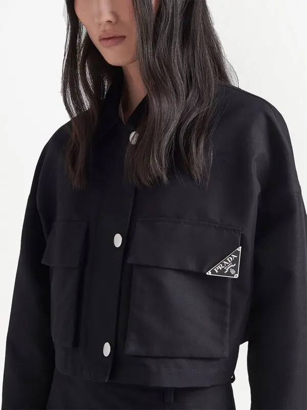 Prada Triangle-logo Blouson Jacket