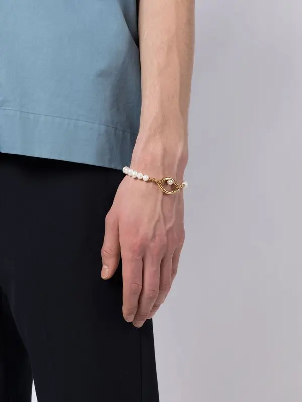 CAPSULE ELEVEN Eye Pearl Bracelet