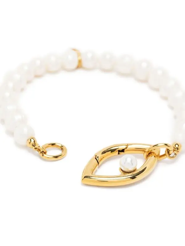 CAPSULE ELEVEN Eye Pearl Bracelet