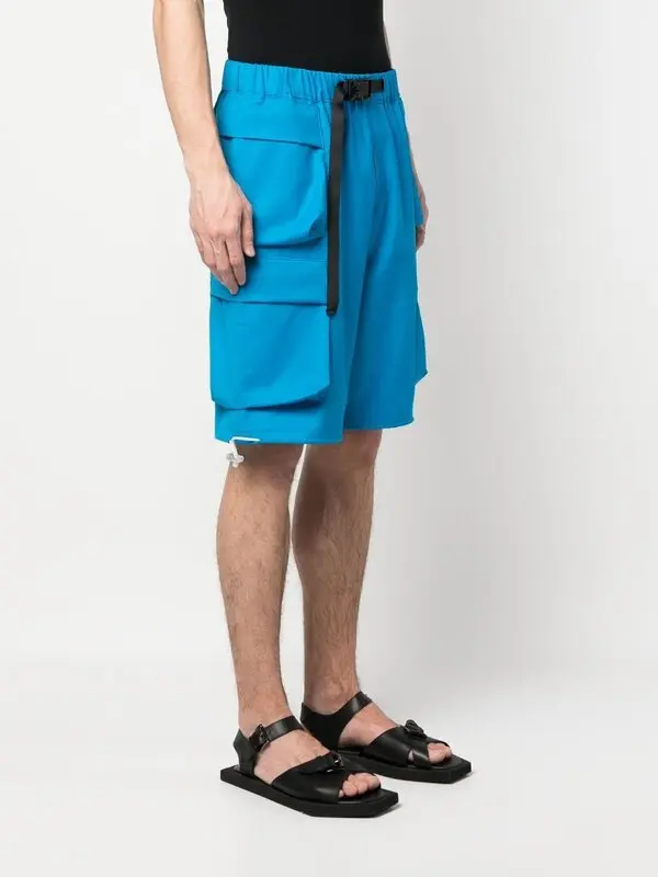 BONSAI Virgin Wool Cargo Shorts