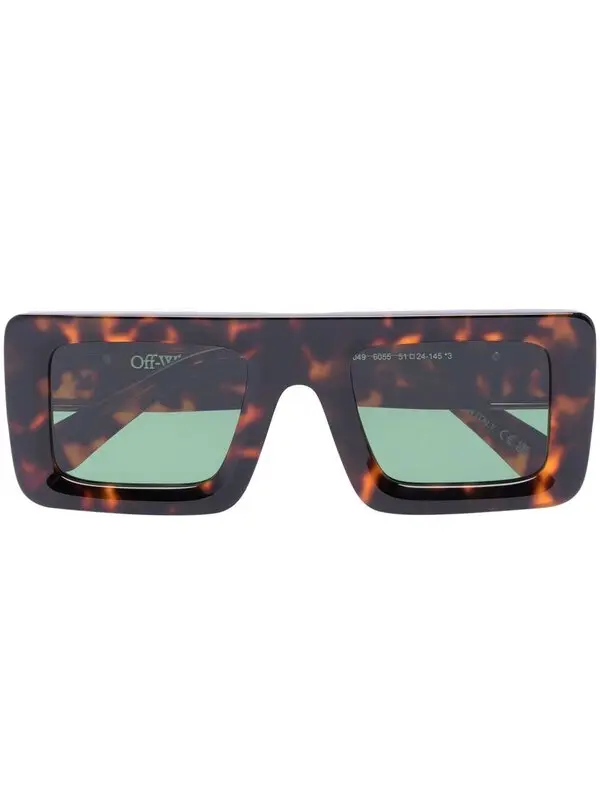 Off-White Leonardo Sunglasses - Brown