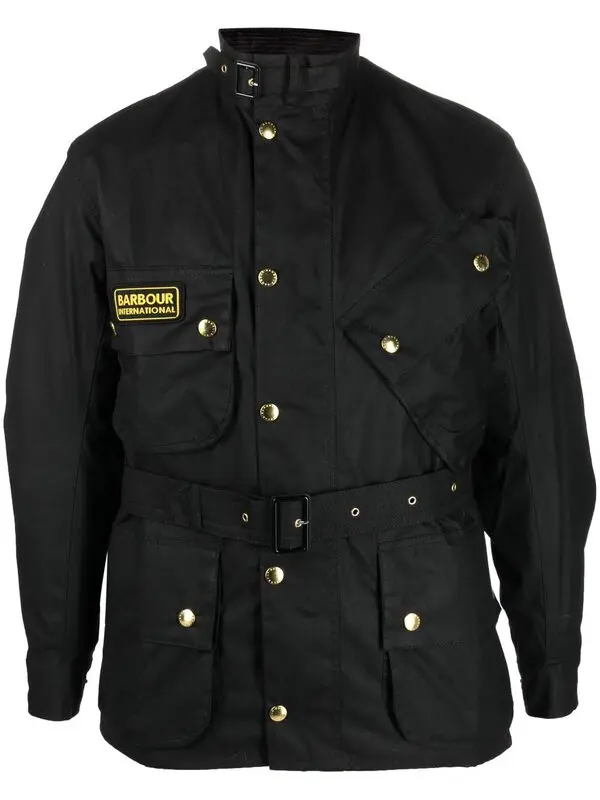 BARBOUR INTERNATIONAL International Original Single-breasted Coat - Black
