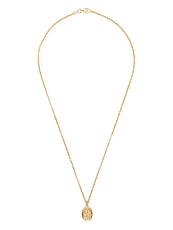 DOWER & HALL St. Christopher Pendant Necklace