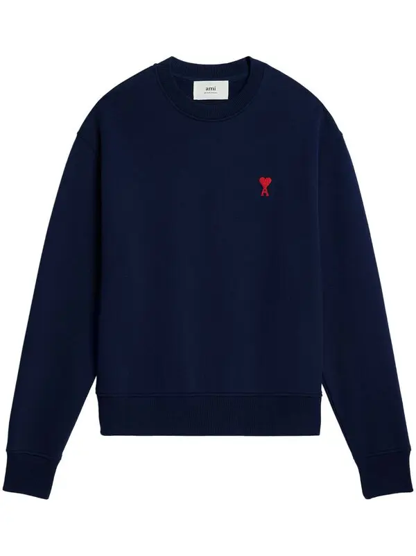 AMI Paris De Coeur Cotton Sweatshirt