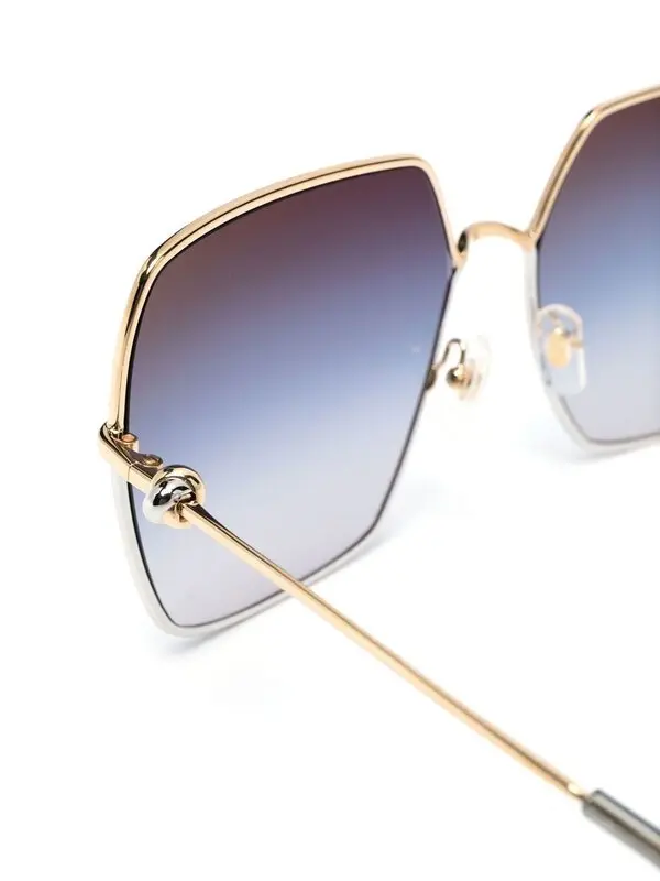 Cartier Oversized-frame Gradient Sunglasses