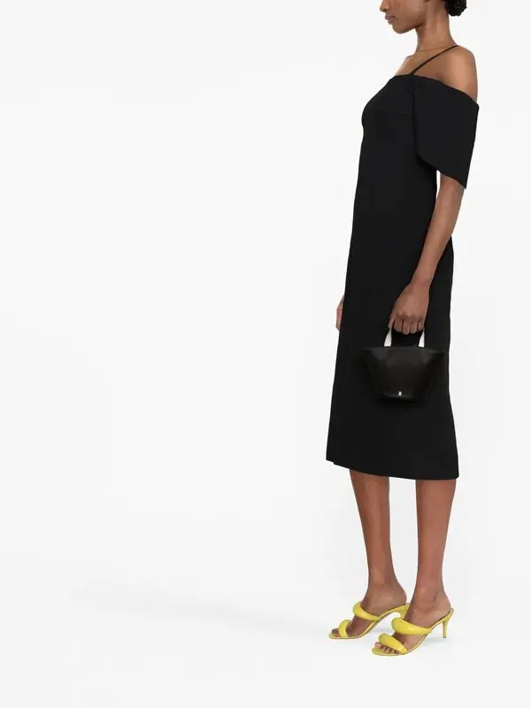 Victoria Beckham Off-shoulder Midi Dress