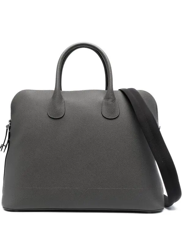 VALEXTRA Leather Tote Bag