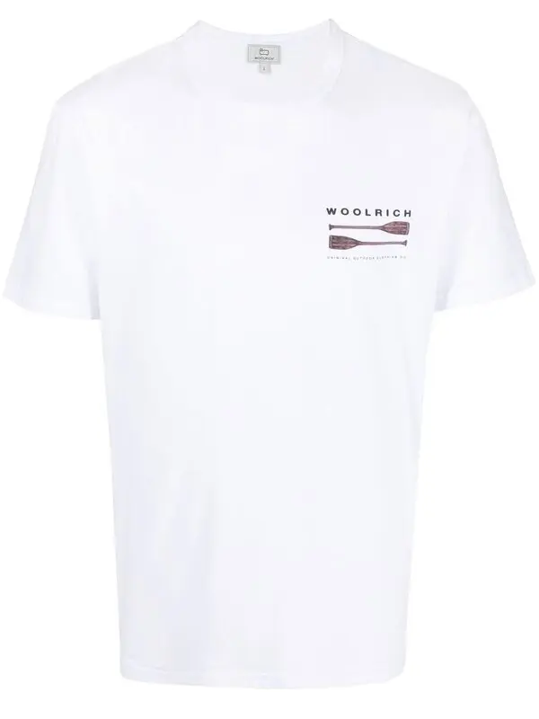 Woolrich Logo-print Cotton T-shirt - White