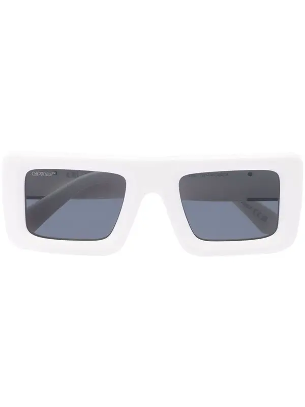 Off-White Leonardo Rectangle-frame Sunglasses - White
