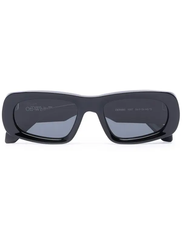 Off-White Austin Logo-print Sunglasses - Black