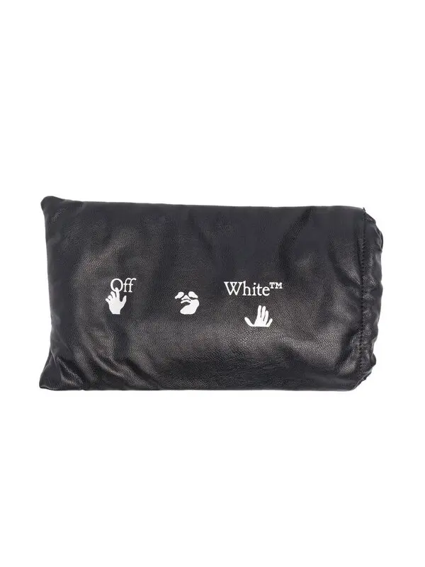 Off-White Austin Logo-print Sunglasses - Black