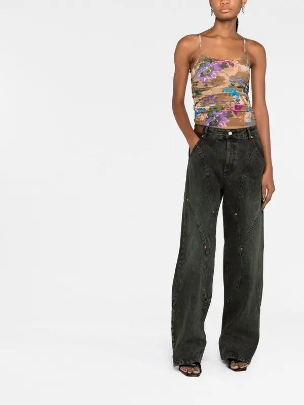 Off-White Camoflo Draped Tank Top